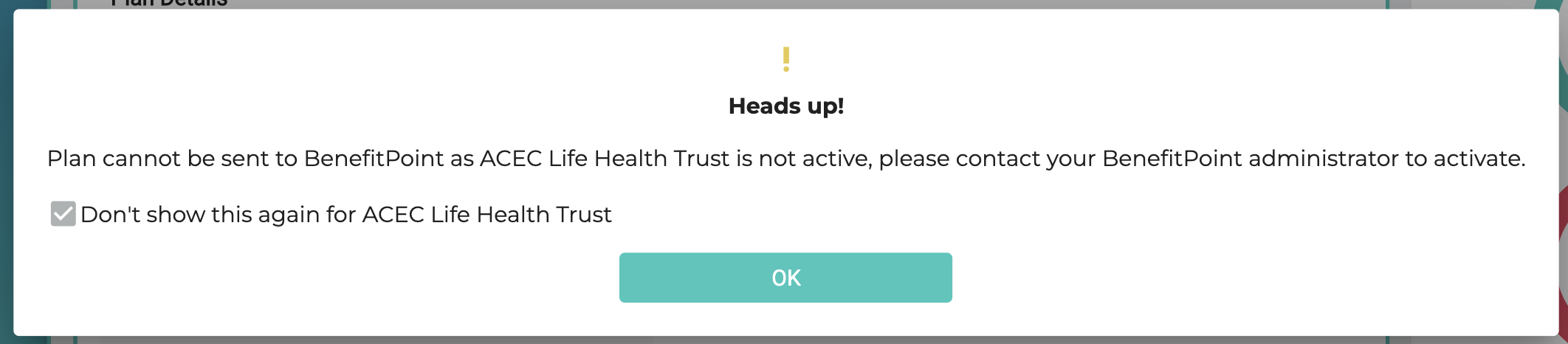 BenefitPoint Carrier Mapping – PerfectQuote