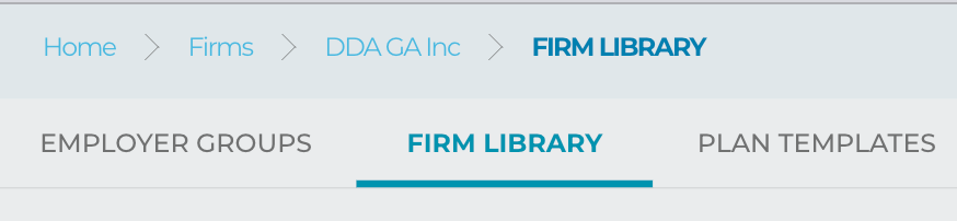 Firm Library Overview – PerfectQuote