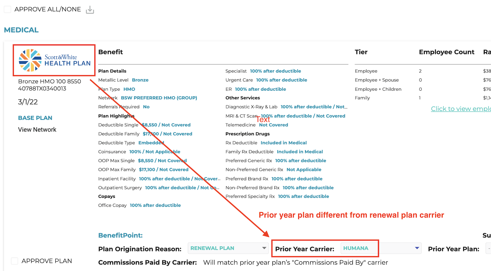 Troubleshooting BenefitPoint – PerfectQuote